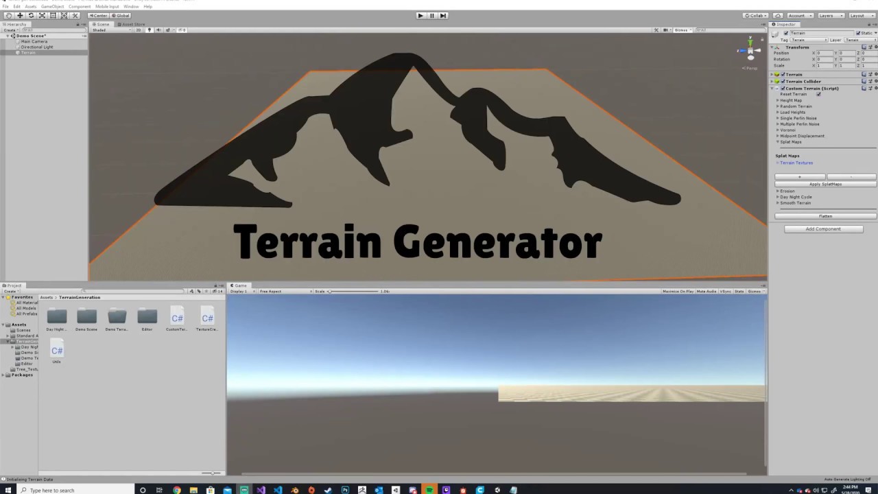 Terrain Generator Tutorial Ep 1 Height Generation - YouTube