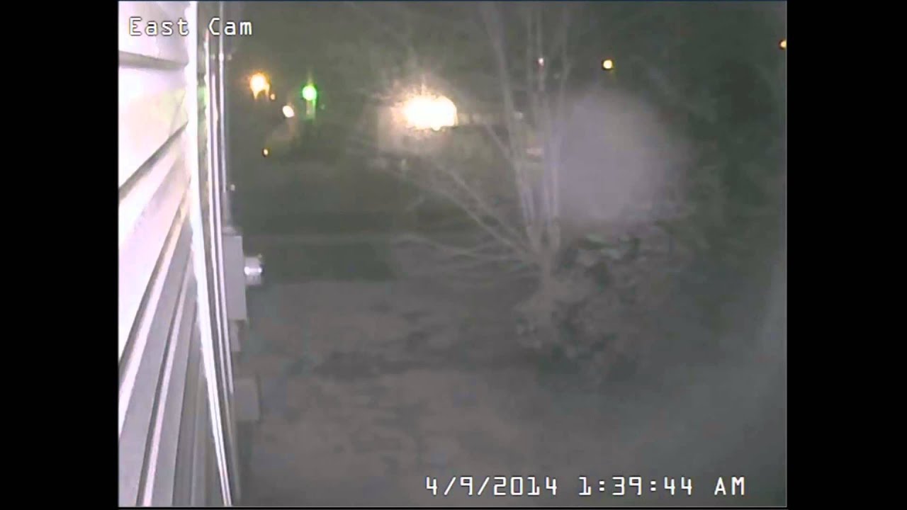 Orb caught on security camera West Arkansas 4-9-14 - YouTube
