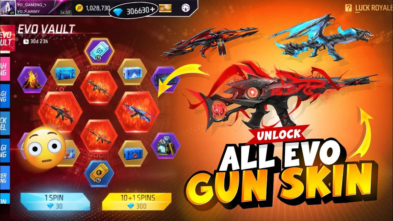 New Evo Vault Event Free Fire | Evo VaultEvent Unlock | FF New Event ...