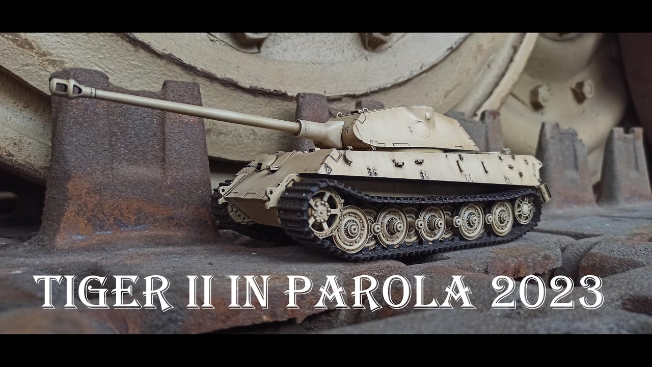TIGER II (Porsche Turret) in Parola 2023 - Walkaround - YouTube