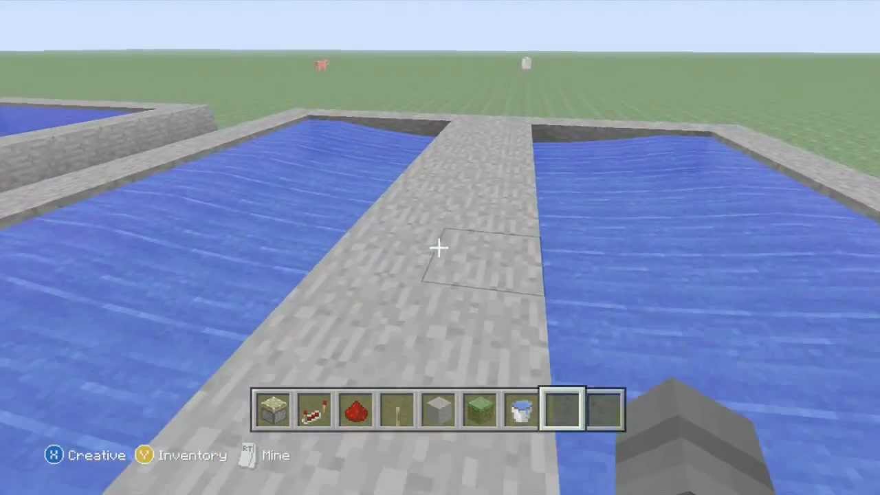 Minecraft Xbox 360: How to Make a Draw Bridge HD Tutorial (MCDN360 ...