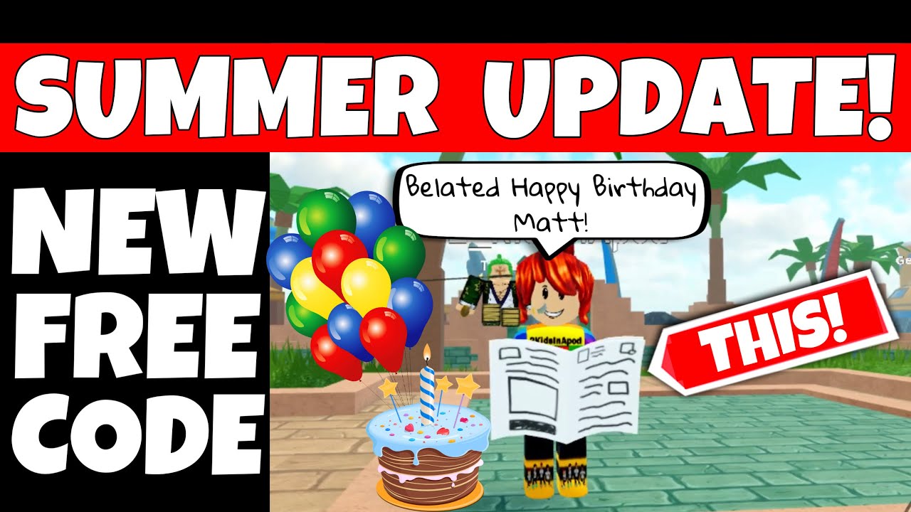 *NEW* ASTD FREE CODE All Star Tower Defense New Summer Festival Update ...