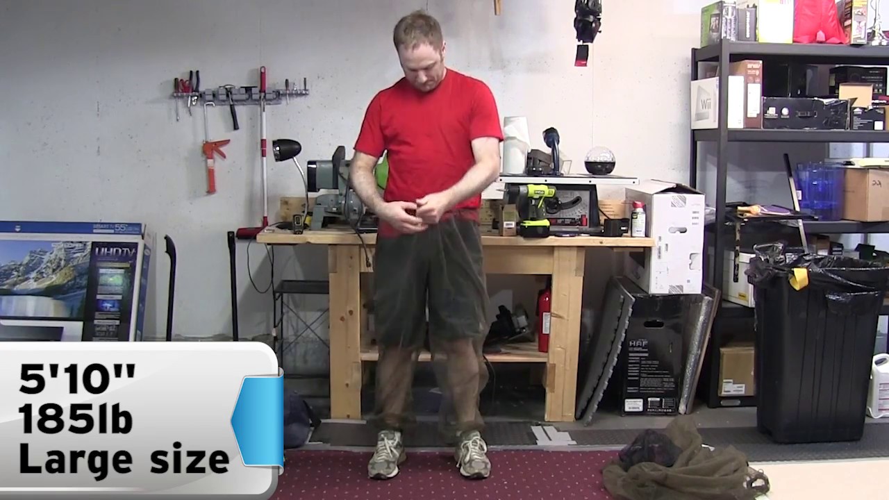 Real Review: Mosquito-Proof Bug Pants demo - YouTube