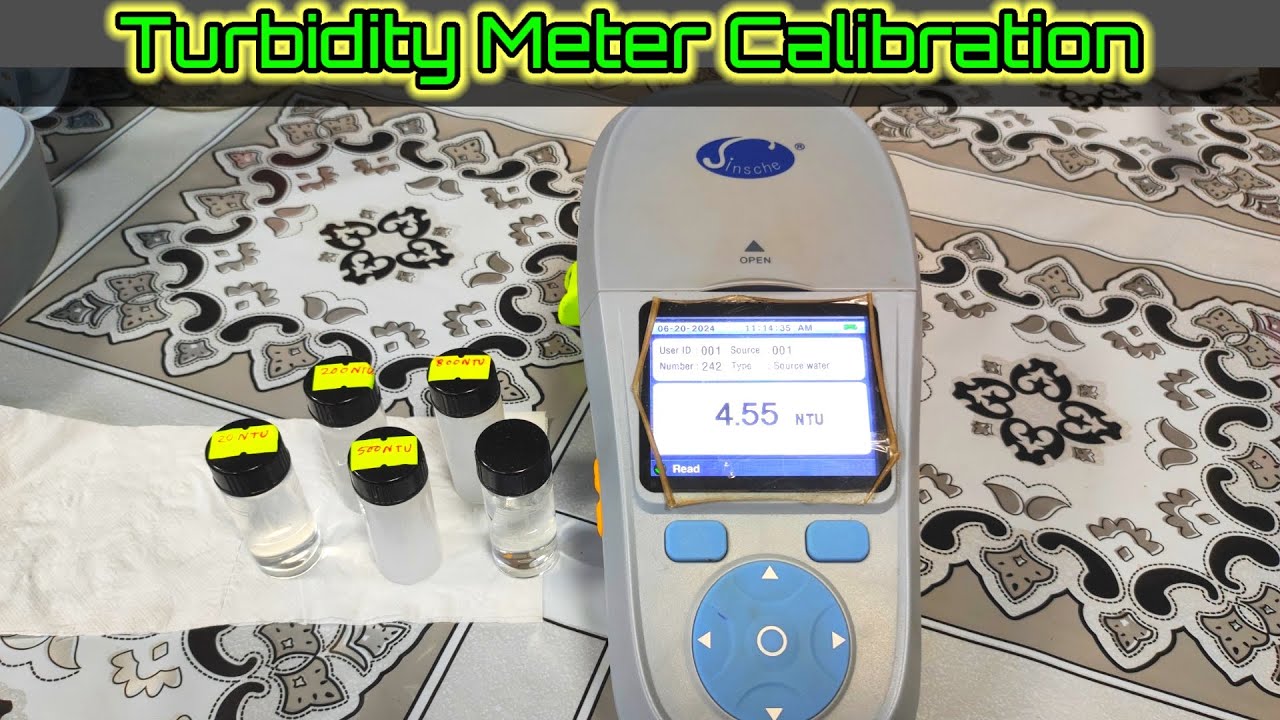 Turbidity Meter Calibration - YouTube