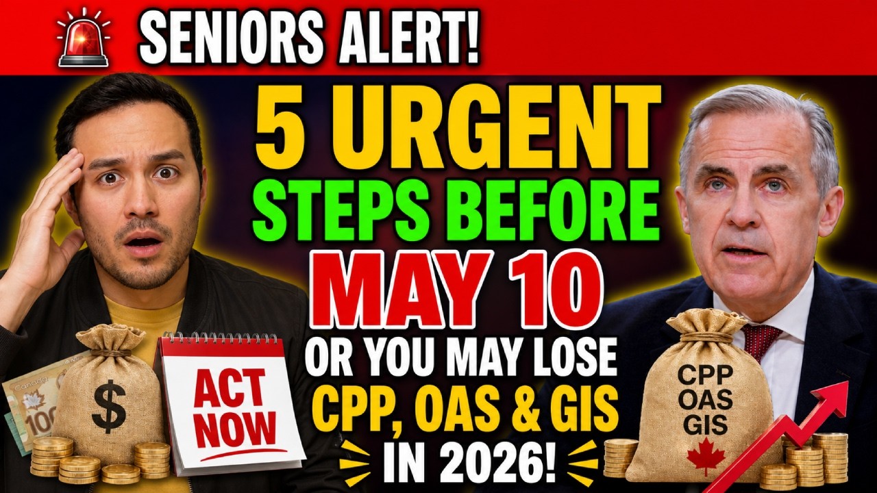 🚨 Seniors ALERT: 5 Urgent Steps Before May 10 or You May Lose CPP, OAS ...