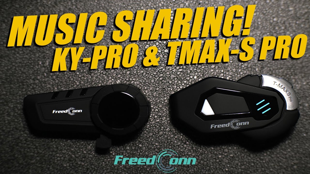 MUSIC SHARING ON KY-PRO & TMAX-S PRO FREEDCONN INTERCOMS - YouTube