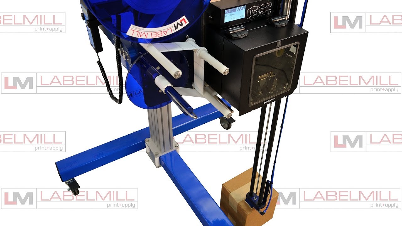 LM3605 36 Inch Smart Tamp Applicator - Print & Apply - YouTube