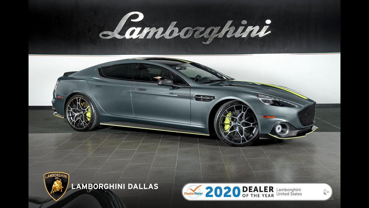 2019 Aston Martin Rapide AMR Stirling Green LC674 - YouTube