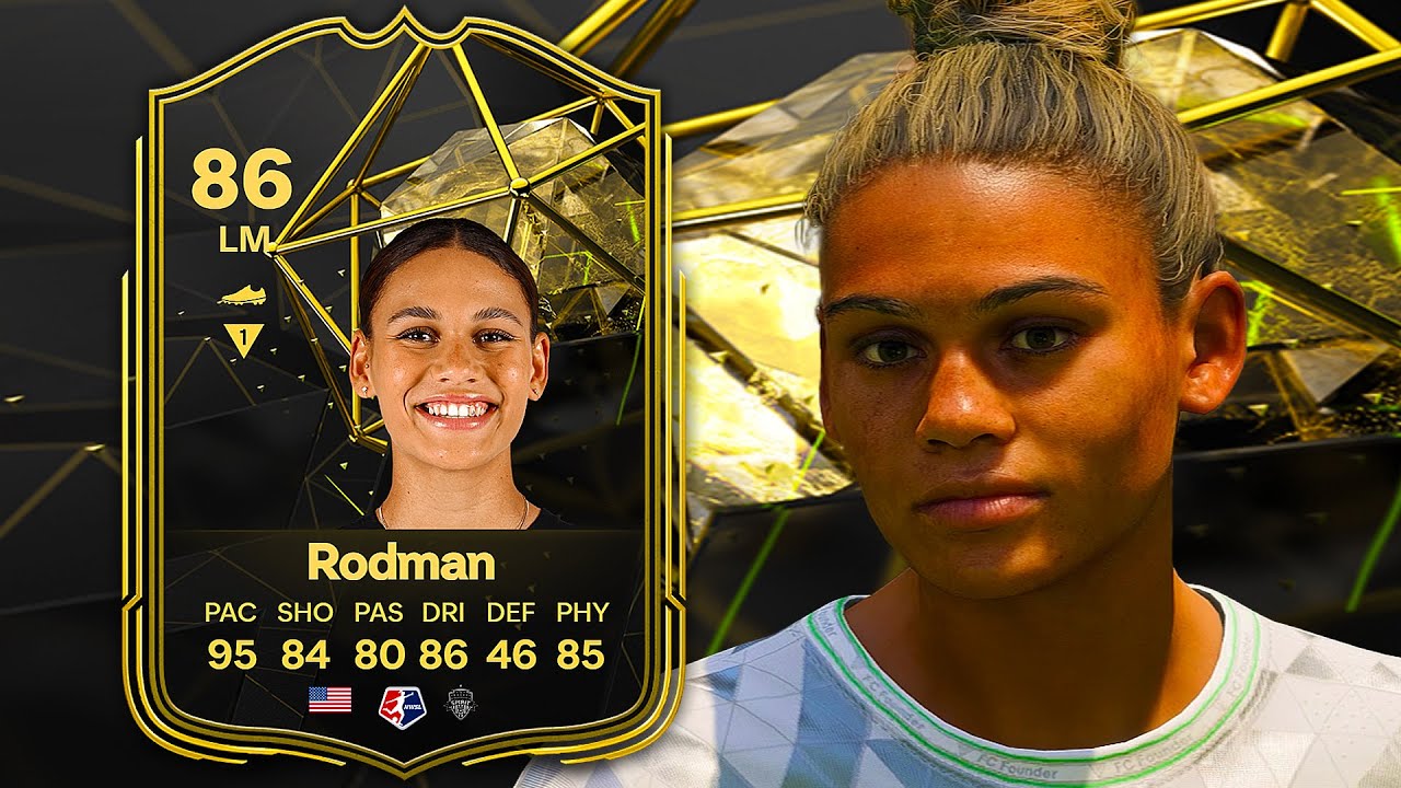86 IF Rodman Player Review - EA FC 24 - YouTube