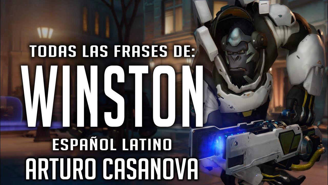 Overwatch - Todas las frases de Winston (Español Latino) - YouTube