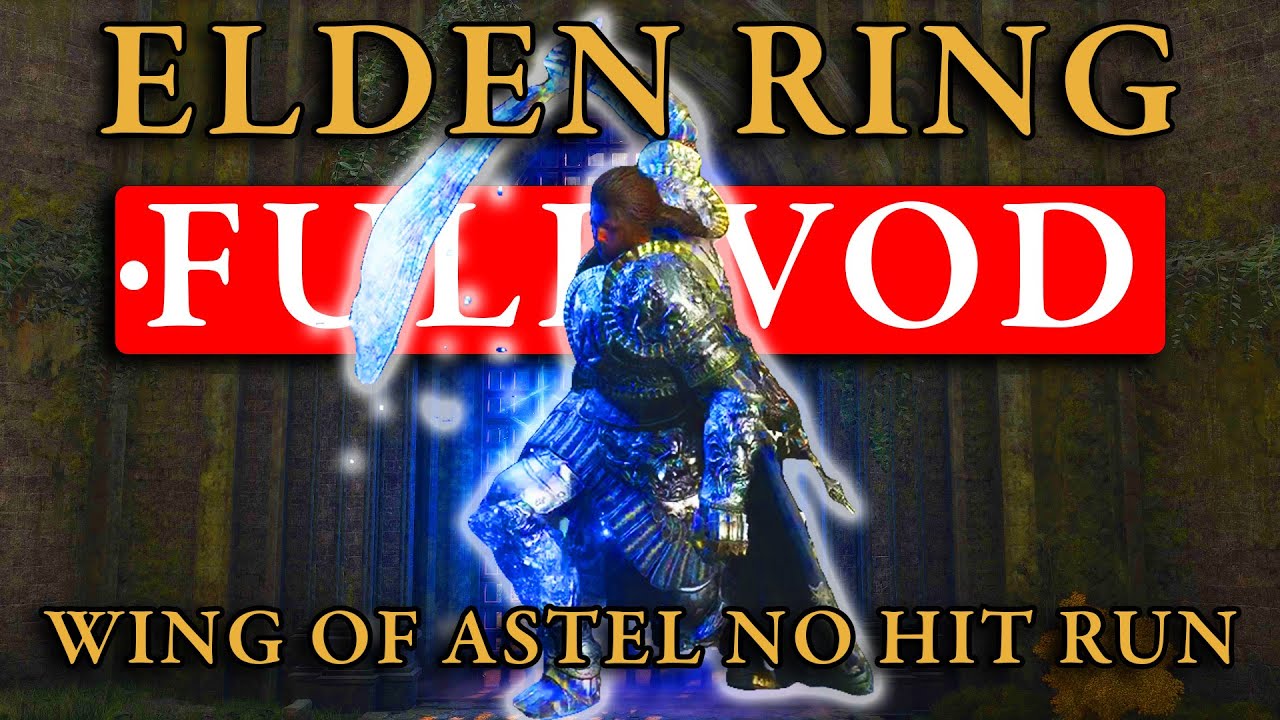 Elden Ring WING OF ASTEL FULL RUN! No Hit Any% - YouTube