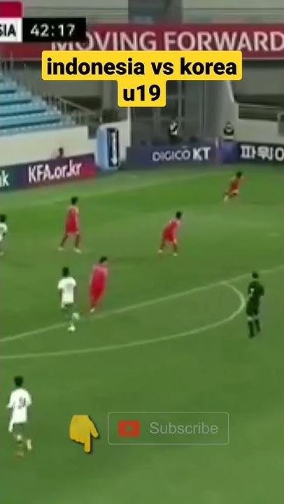 gol indonesia vs korea u19 oleh Marseliono - YouTube