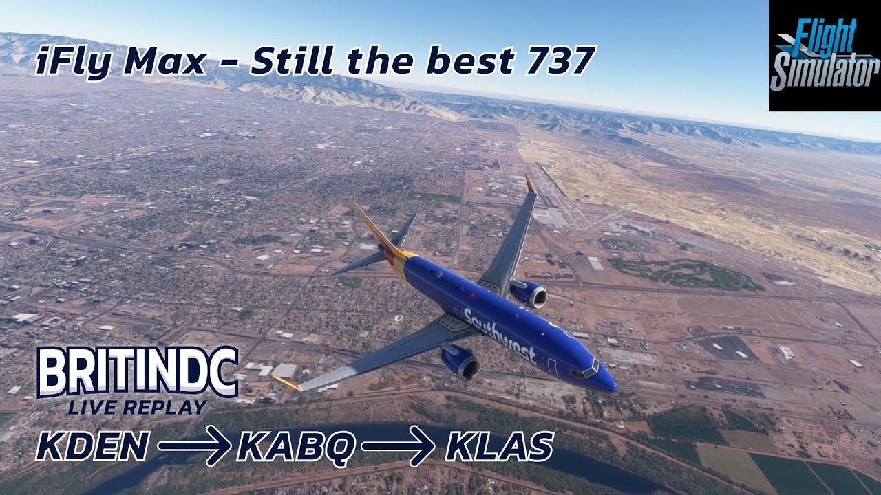 SWA Cold Escape Ops - Southwest Virtual Airlines in the iFly 737 Max ...