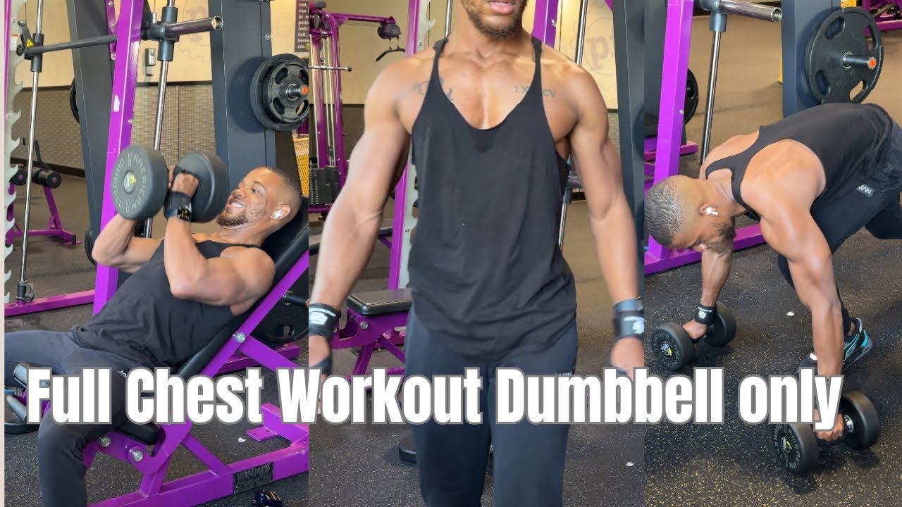 Ultimate Dumbbell Only Chest Workout for Muscle Mass and Definition ...