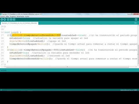Como usar millis en Arduino (en menos de 90 minutos) curso 06/12 ...