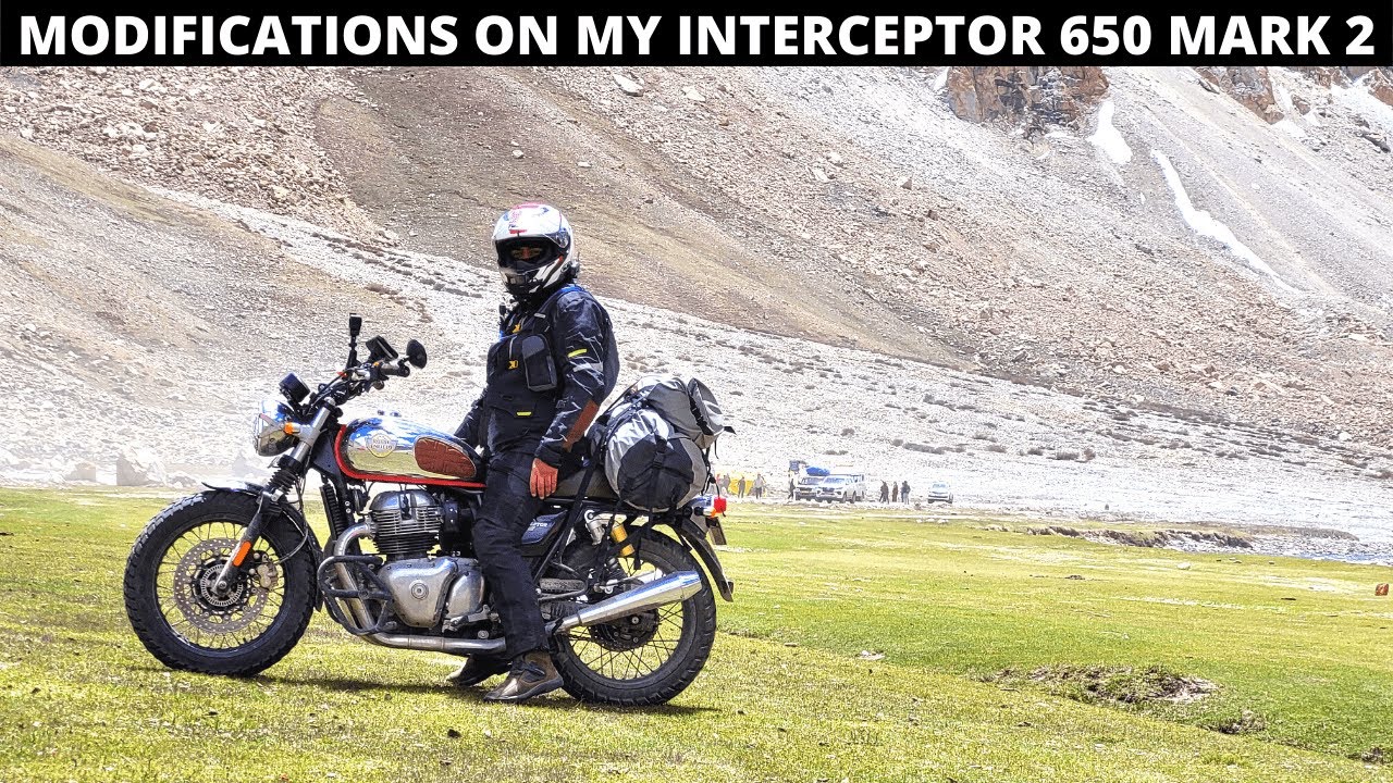 MODIFICATIONS I HAVE DONE ON MY INTERCEPTOR 650 MARK 2 | SOME IMPORTANT ...