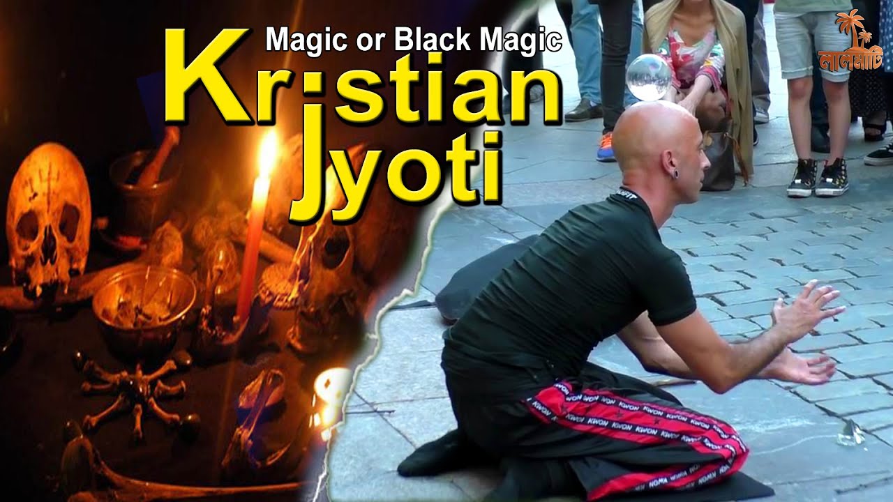Black Magic | Christian Jyoti Street Magic at Moscow - YouTube