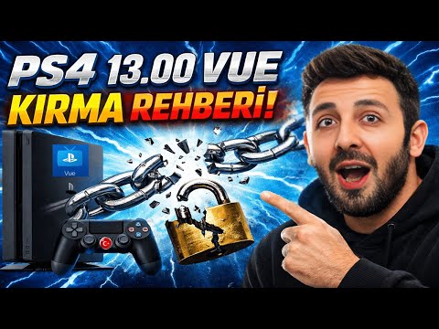 PS4 13.00 KIRMA REHBERİ (STABİL) - PS4 13.00 VUE JAILBREAK GUIDE (5.05-13.00)#ps4vue #ps4jailbreak