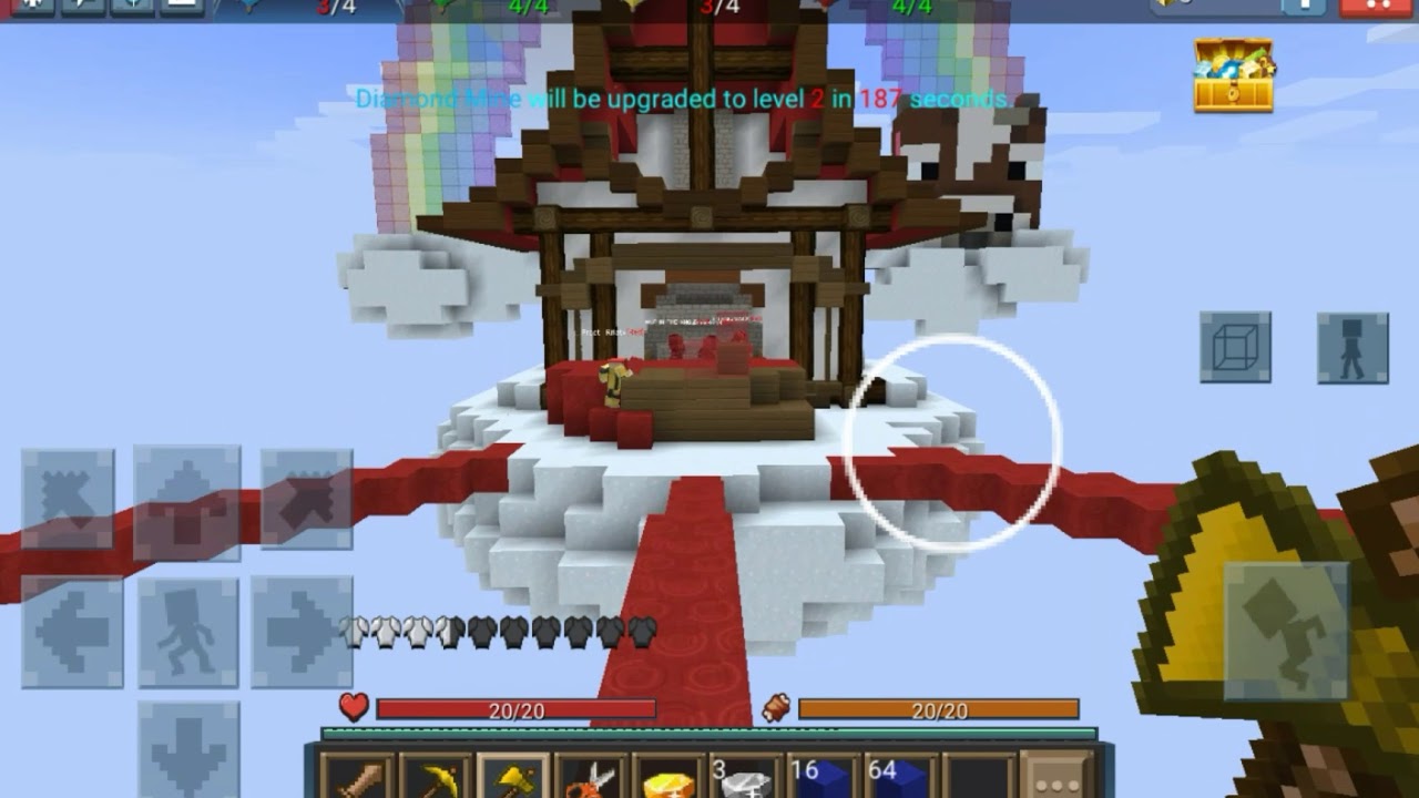 Best defence strategy in bed wars - YouTube