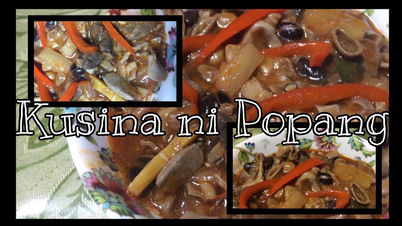 Laman loob ng baboy na ginawang paklay - YouTube