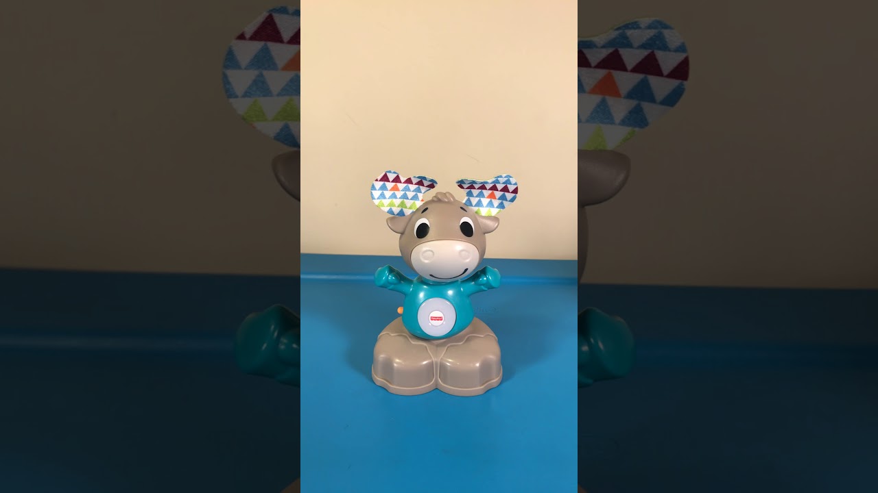Fisher price linkamals moose - YouTube