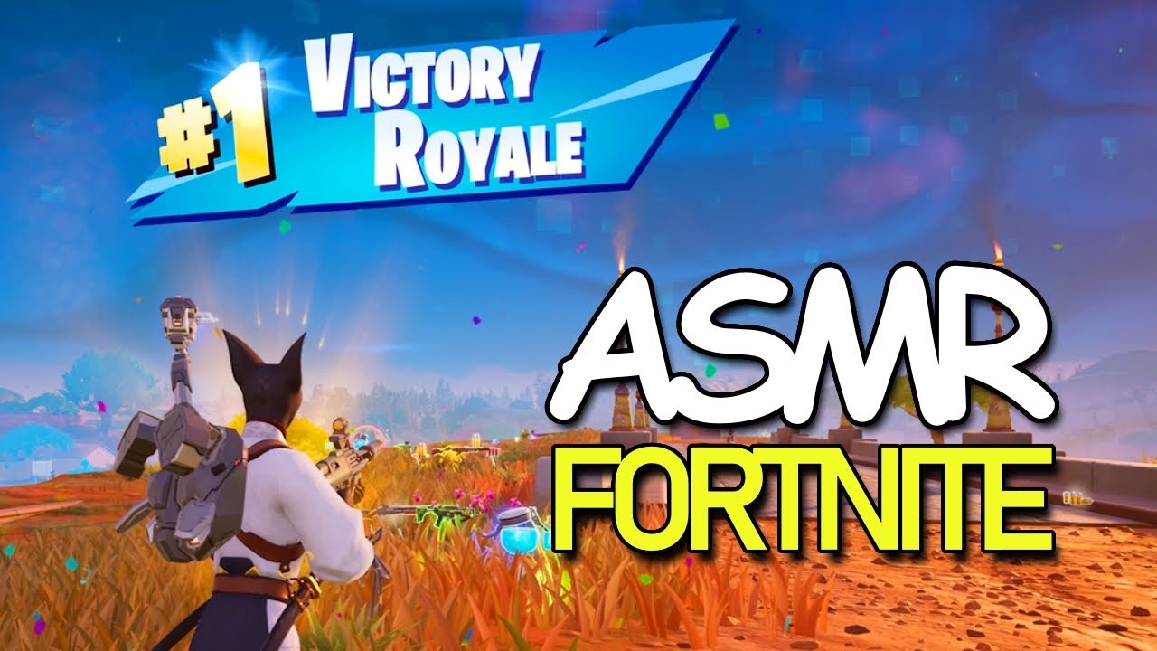 ASMR GAMING Fortnite LIVE Wins until 6.5K on Youtube! Asmr for Sleep ...