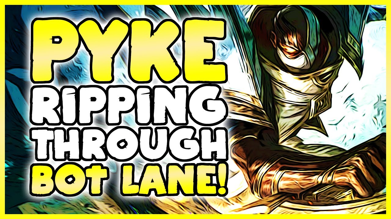 Support Pyke Ripping Through The Bot Lane! League of Legends Gameplay ...