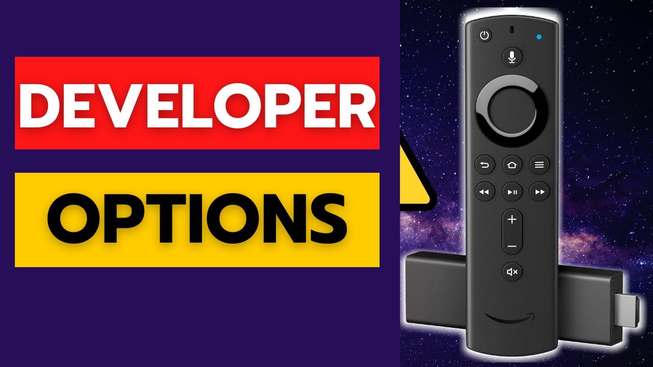 3 Clicks to Enable DEVELOPER OPTIONS On a Firestick - YouTube