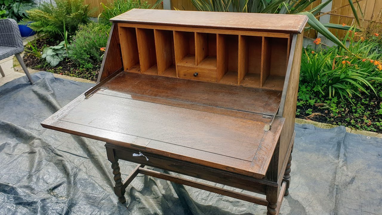 Writing Desk Renovation - YouTube