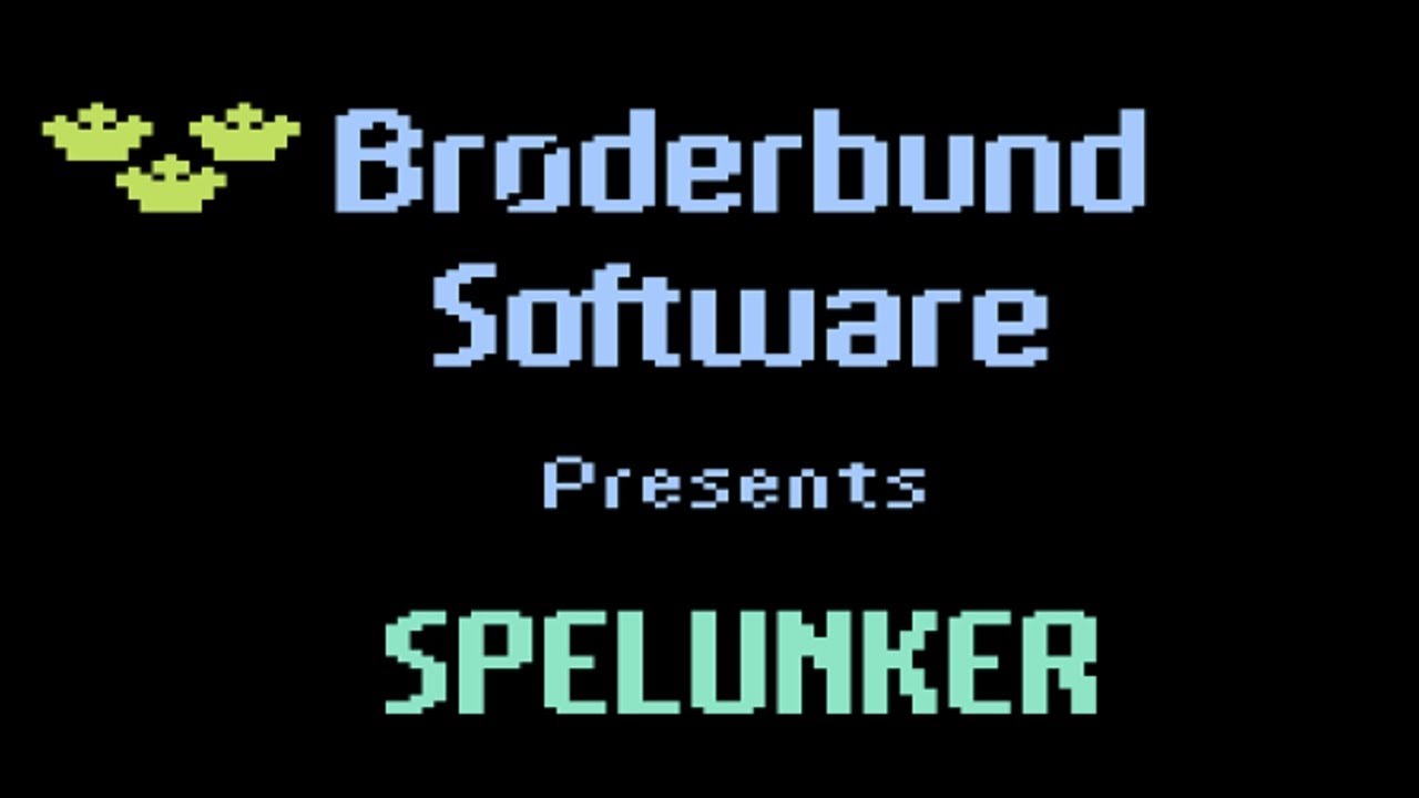 Spelunker (1984) - Complete - Atari 800XL - YouTube