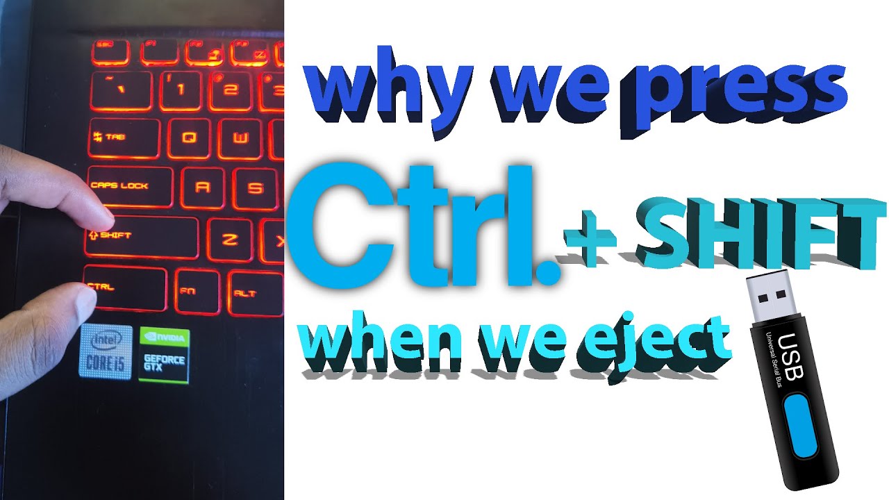 Why we press CTRL when we Eject a flash driver// ፍላሽ ስንነቅል CTRL ለምን እንጫናለን? - YouTube