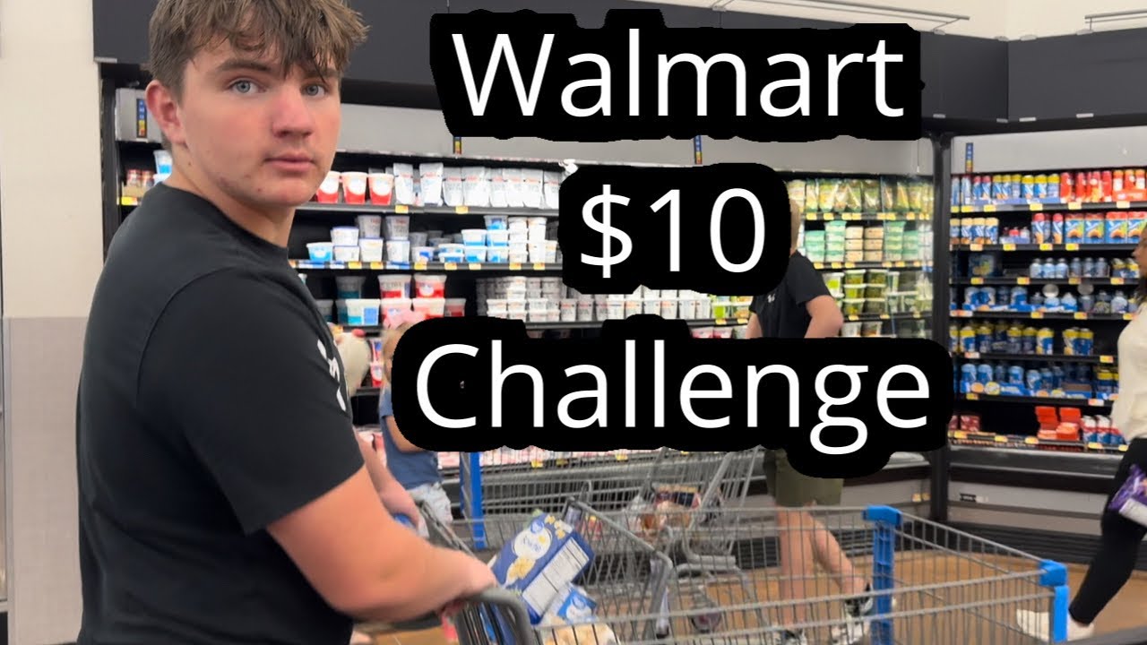 $10 Walmart Dinner Challenge - YouTube