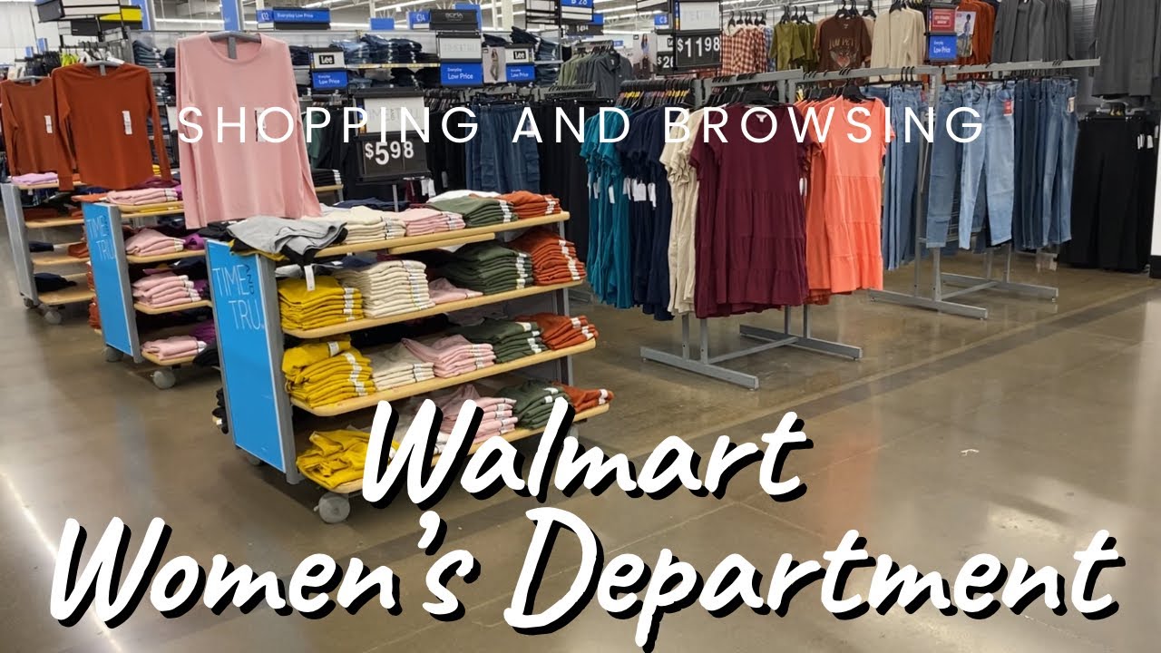 WALMART WOMEN’S CLOTHES SHOP WITH ME * WALMART WOMEN’S CLOTHES * WOMEN ...