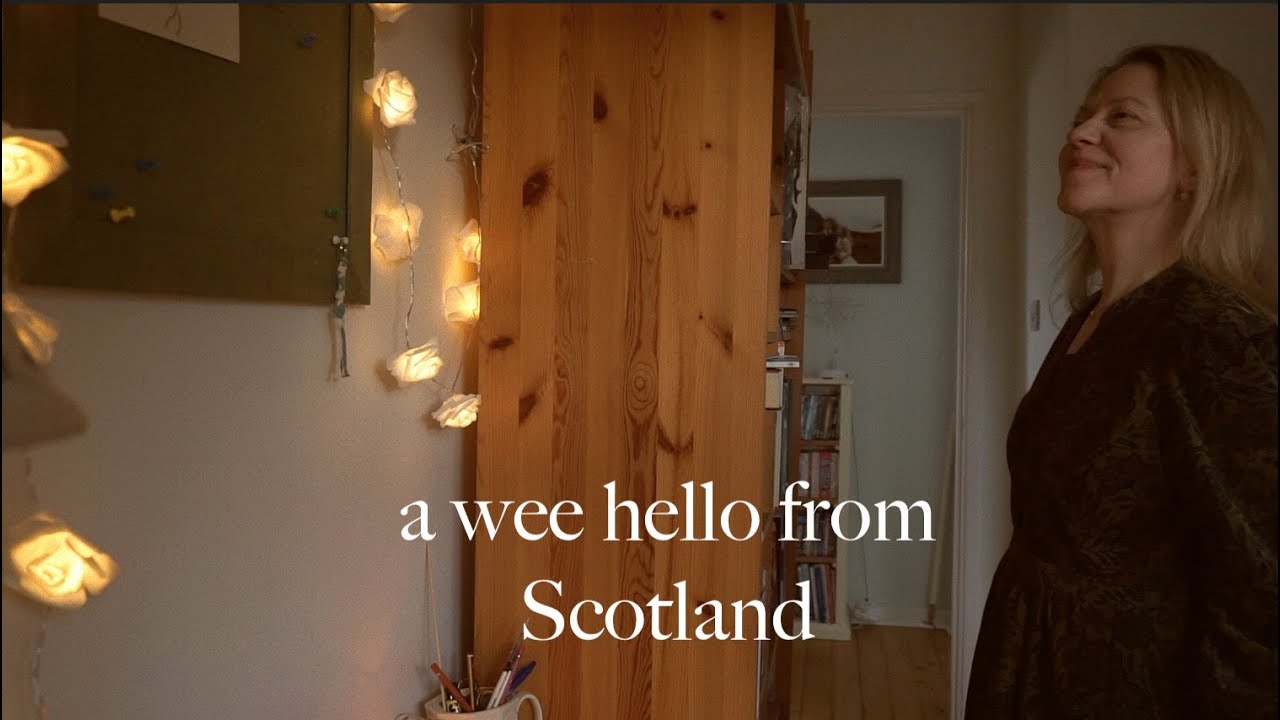 A wee hello from Scotland ⌘ Re-decorating my creative space ⌘ Knitting ...