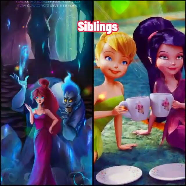 Megara 💖 vs Tinkerbell 💚#shorts - YouTube