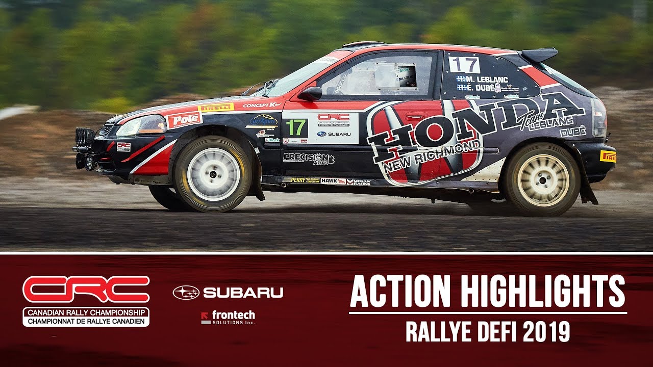 CRC: Rallye Défi Highlights 2019 - YouTube