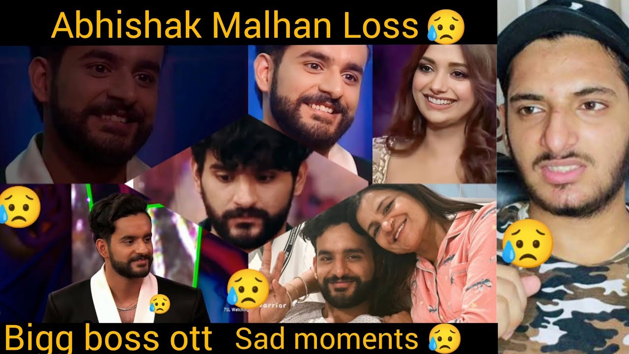 Pakistani React on | Abhishak Sad Moments aftar loss bigg boss ott 2 ...