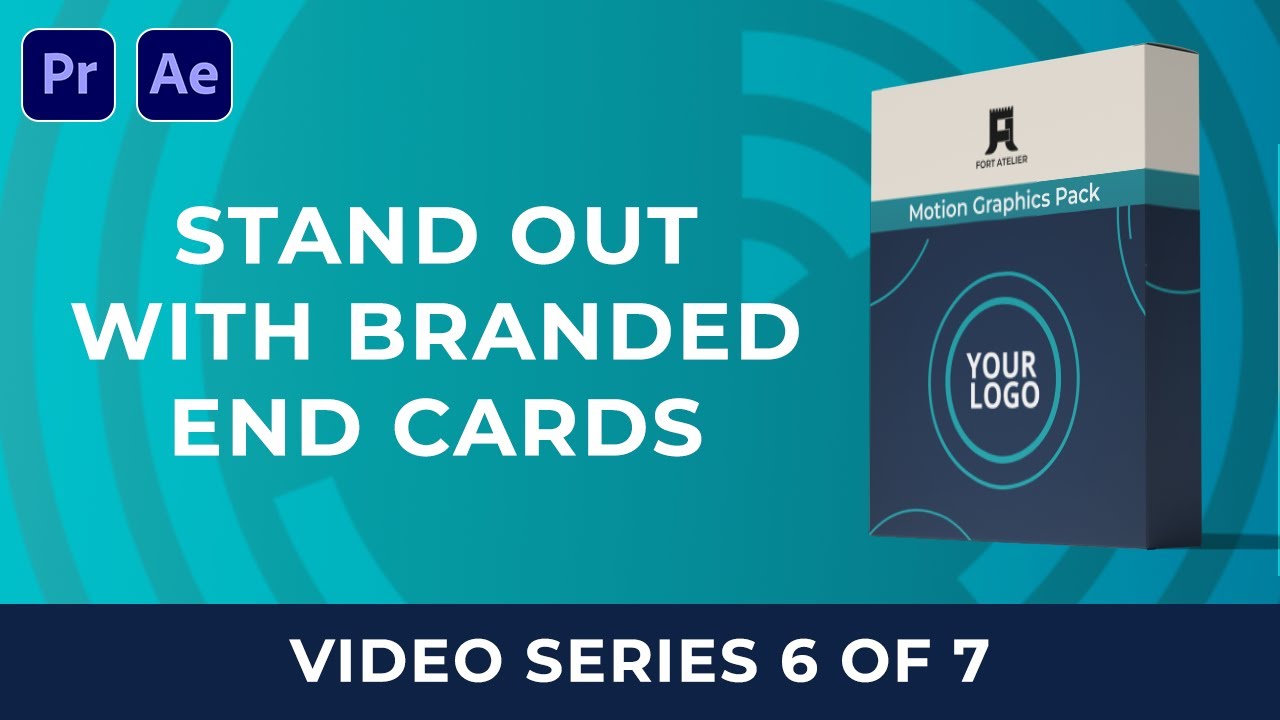 STAND OUT on YOUTUBE with Motion Graphics - 6/7 (FREE End Cards ...