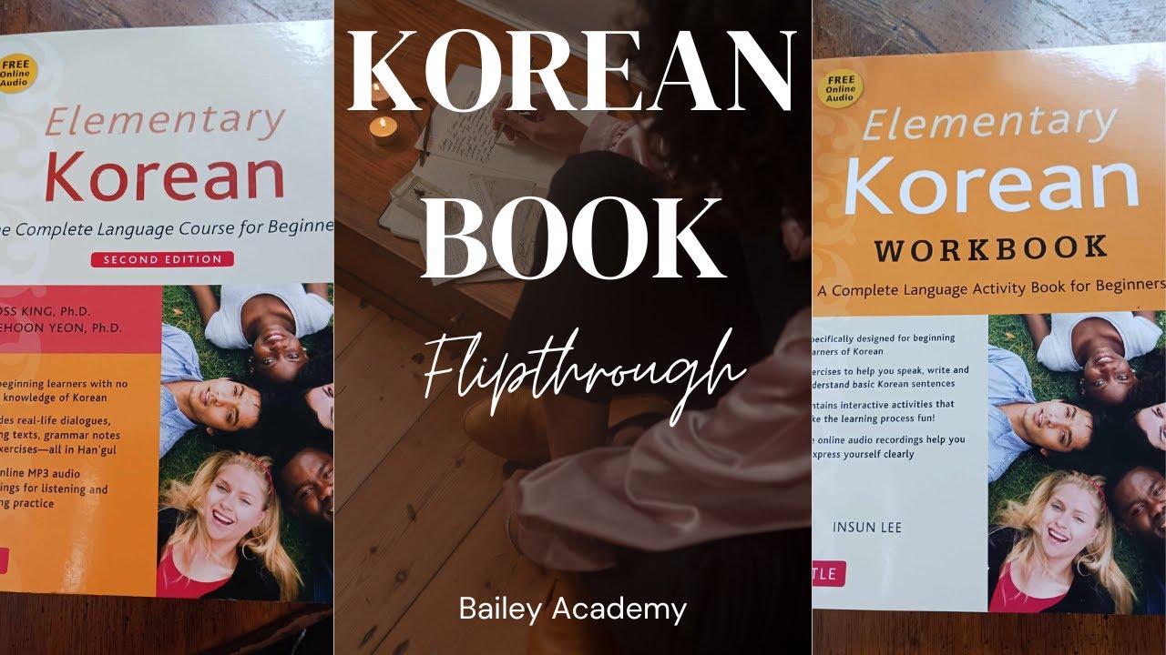 Elementary Korean Flipthrough | Homeschool Language - YouTube