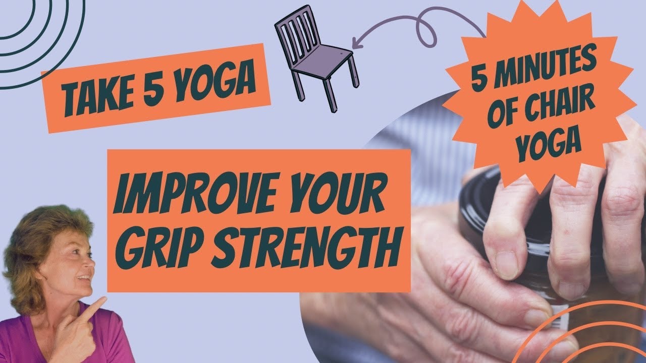 Chair Yoga for Seniors | Improve Hand & Grip Strength - YouTube