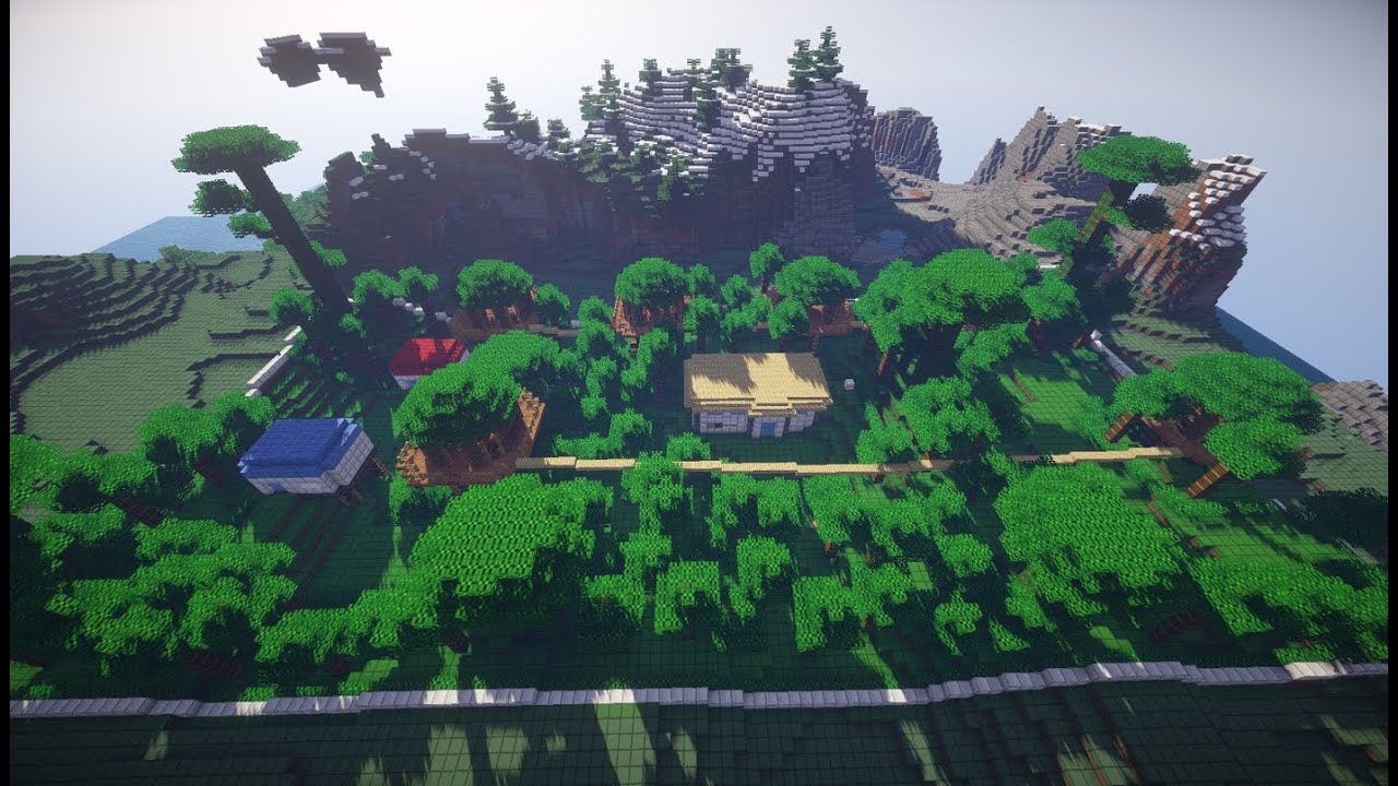 Pokémon Fortree City - Minecraft Build - YouTube