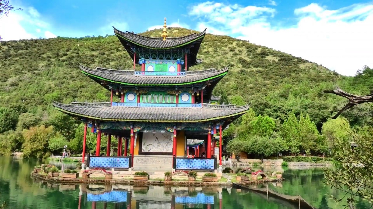 Black Dragon pool Park - Lijiang - YouTube