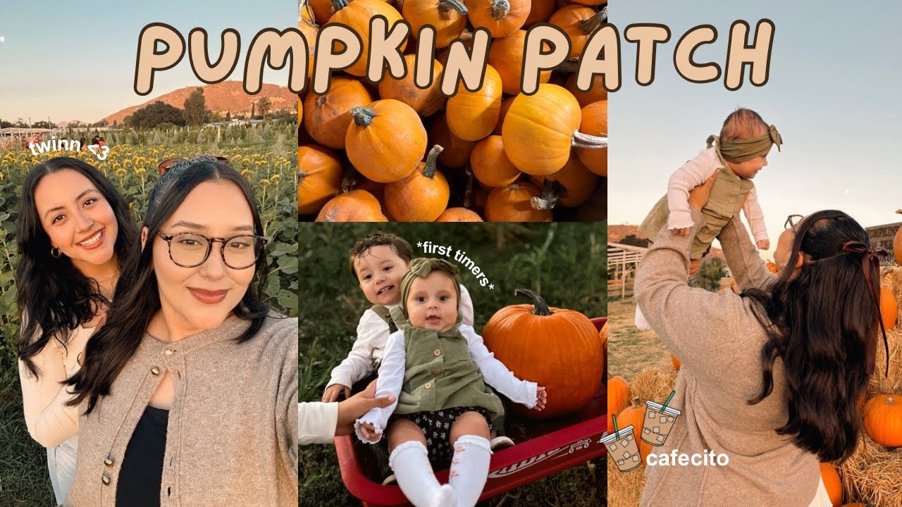 BABIES FIRST PUMPKIN PATCH | omgitskarely - YouTube