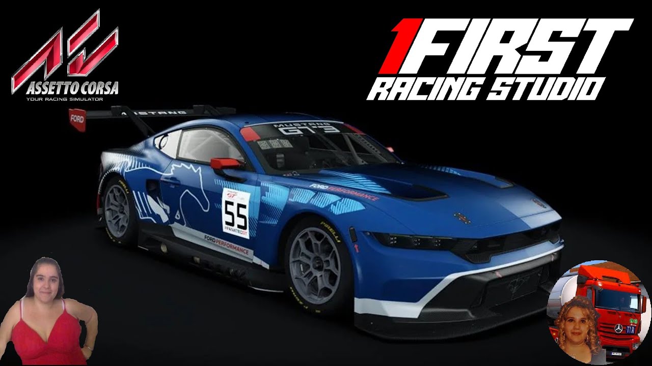 Assetto Corsa Ford Mustang GT3 by First Studio Racing Test First Look ...