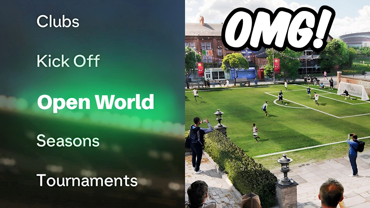New EA FC 25 Update... OPEN WORLD MODE! - YouTube