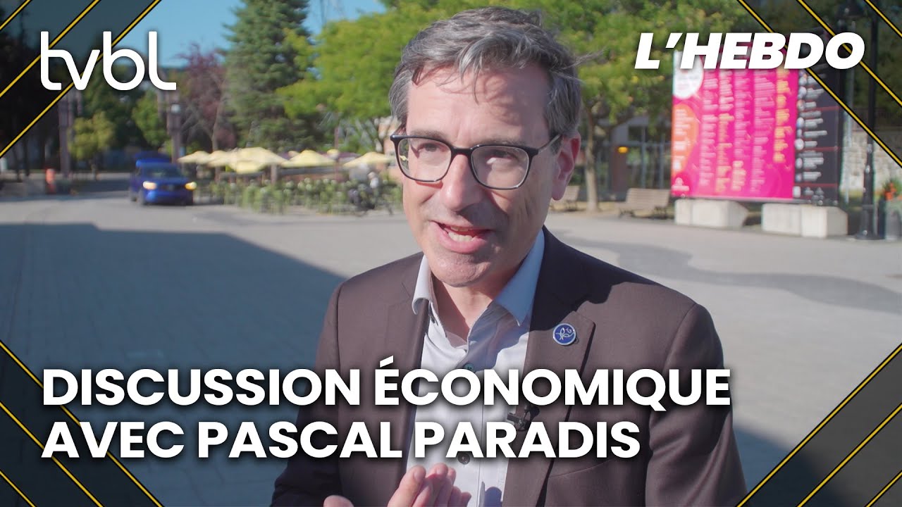 L'hebdo | Pascal Paradis à Saint-Jérôme : économie et avenir du Parti québécois - YouTube