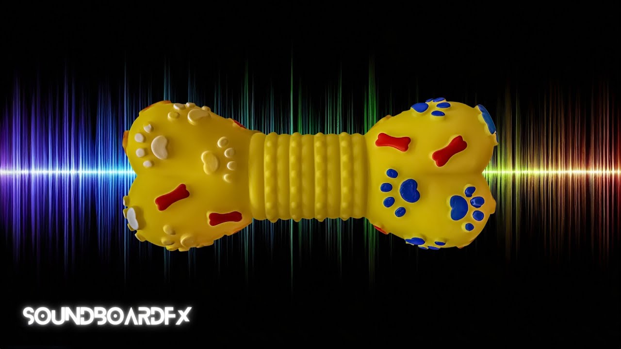 Rapid Squeak of Dog Toy Sound Effect (HD) | Lively Toy Squeak Audio ...