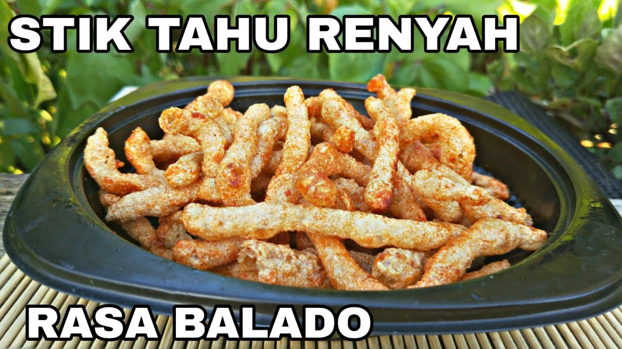 CARA MEMBUAT STIK TAHU RENYAH DAN TAHAN LAMA - YouTube