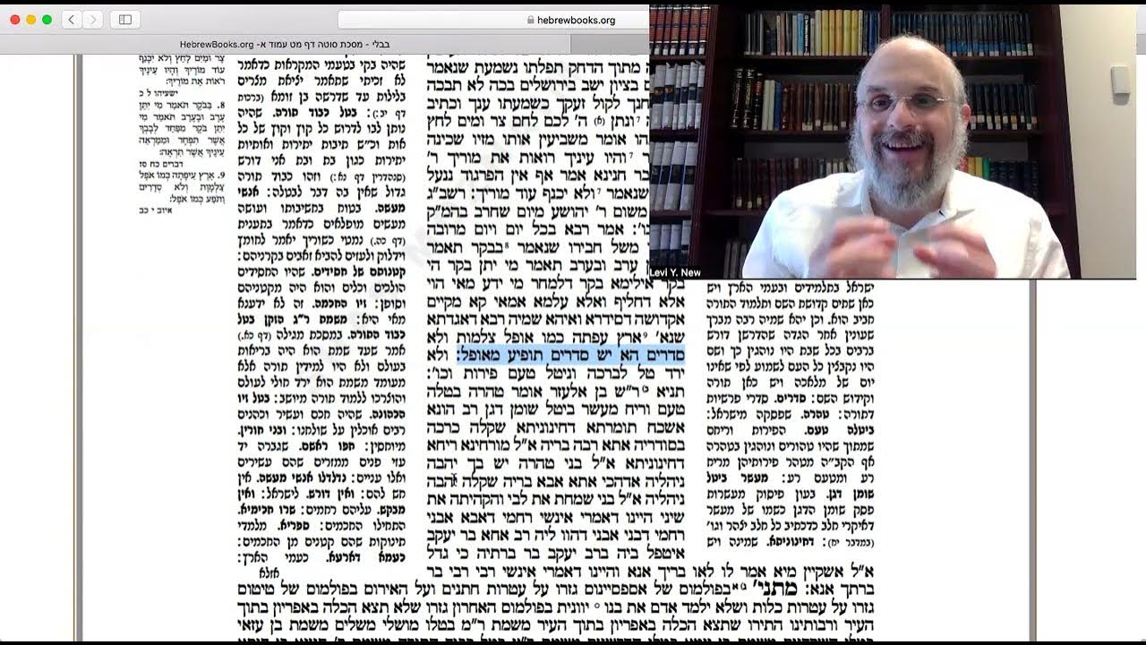 IF IT JUST GETS DARKER, WHY ARE WE STILL HERE? Talmud Sotah #409 49a(4) | Rabbi Levi Y. New ...