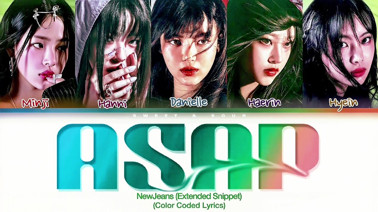 [OFFICIAL SNIPPET] NewJeans 'ASAP' 2nd EP GET UP (Extended) (Color ...